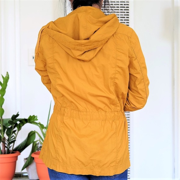 J. Crew | Jackets & Coats | J Crew Mustard Yellow Utility Jacket | Poshmark